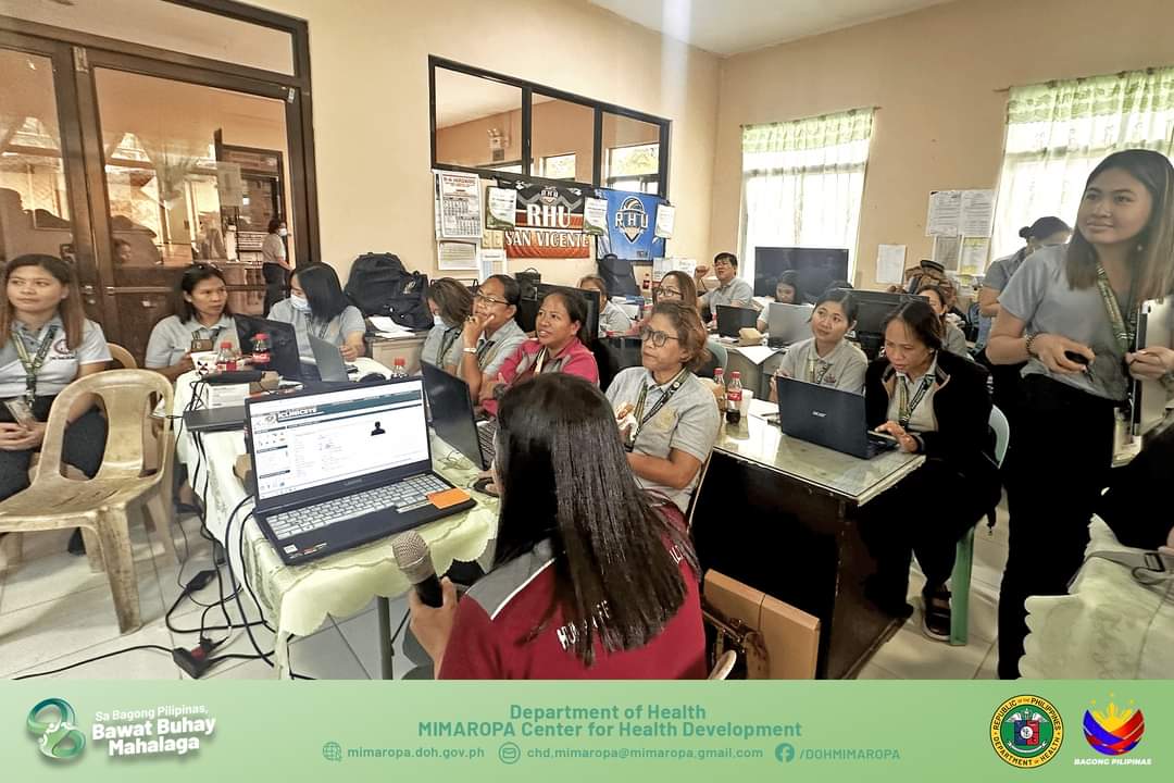 DOH Trains Health Workers on New Clinic Information System in MIMAROPA ...